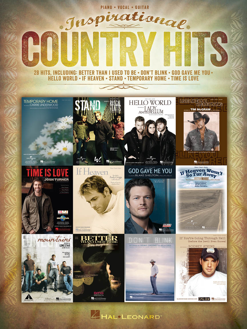 Inspirational Country Hits | Hal Leonard Online