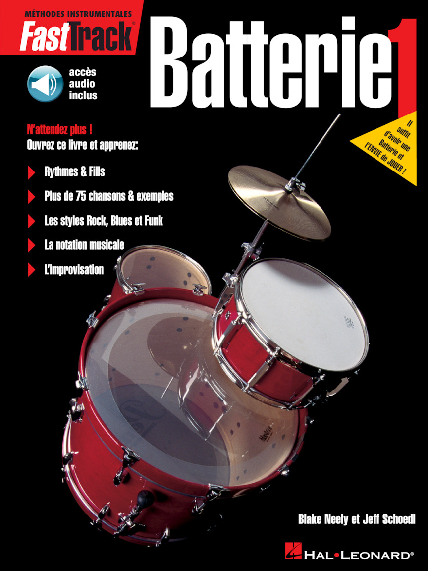 FastTrack Drum Method – Book 1 – French Edition | Hal Leonard Online