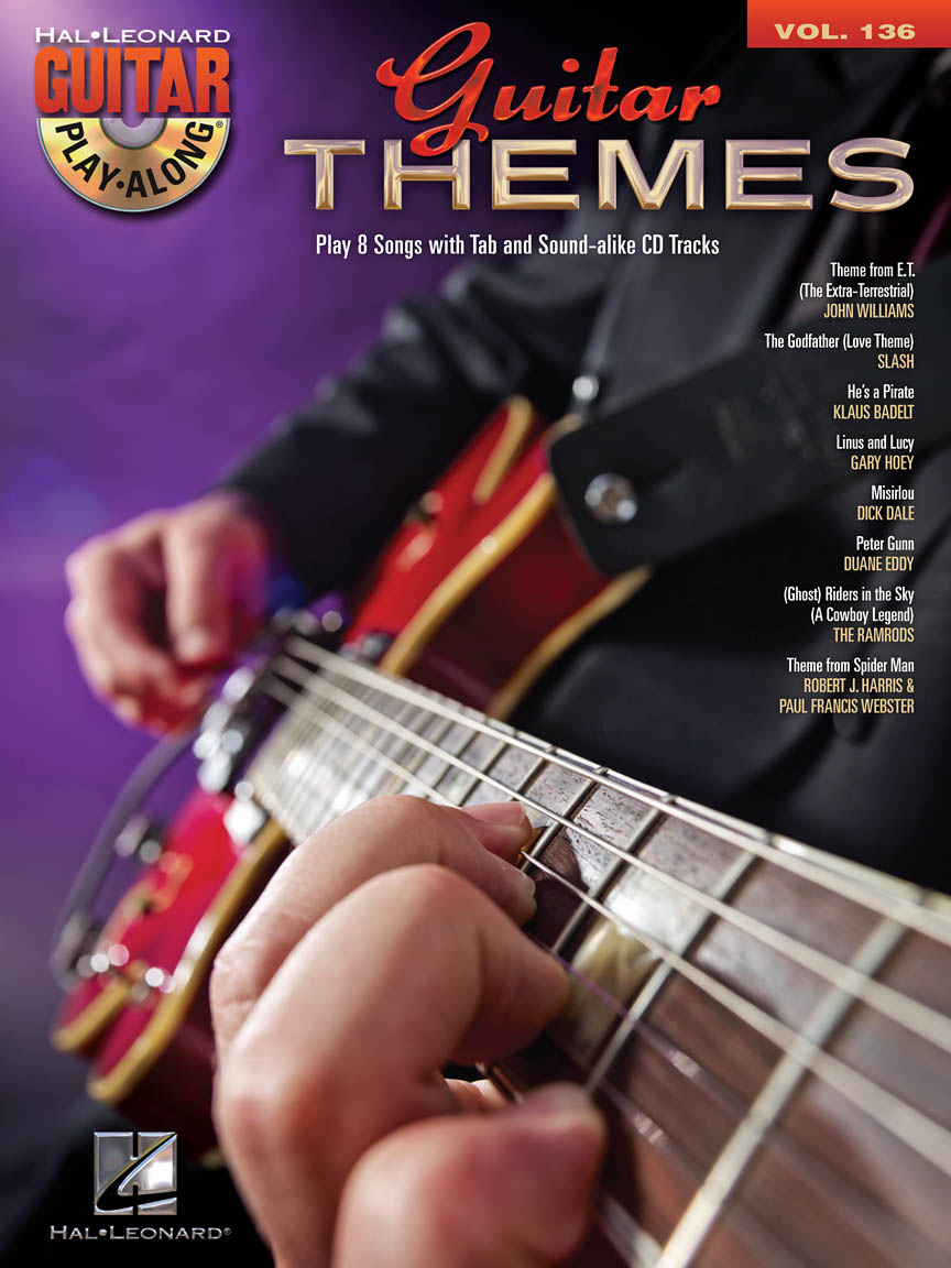 Guitar Themes - Guitar Play-Along Volume 136 | Hal Leonard Online