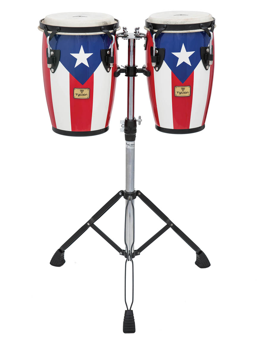 Junior Series Puerto Rican Flag Finish Congas - 8″ & 9″ | Hal Leonard ...