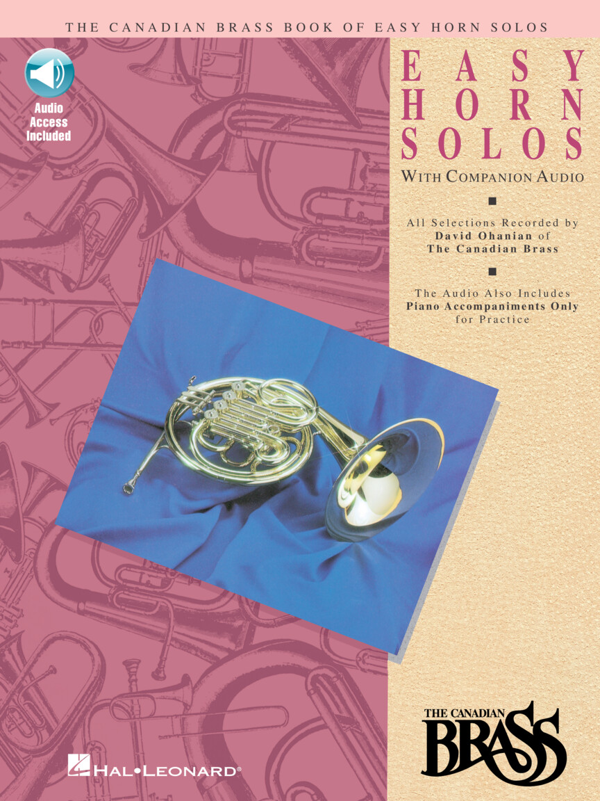 Canadian Brass Book of Easy Horn Solos - Book/Online Audio | Hal ...