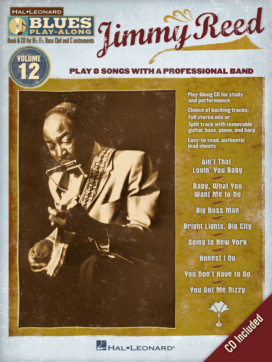Jimmy Reed - Blues Play-Along Volume 12 | Hal Leonard Online